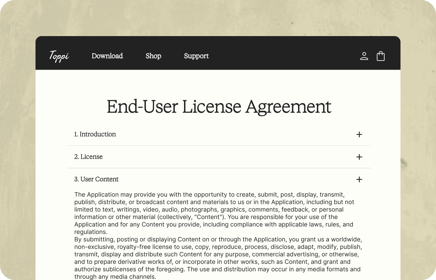 End User License Agreement (EULA) Generator - Enzuzo